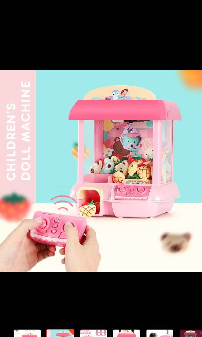 Doll catching machine/ claw machine, Hobbies & Toys, Toys & Games on ...