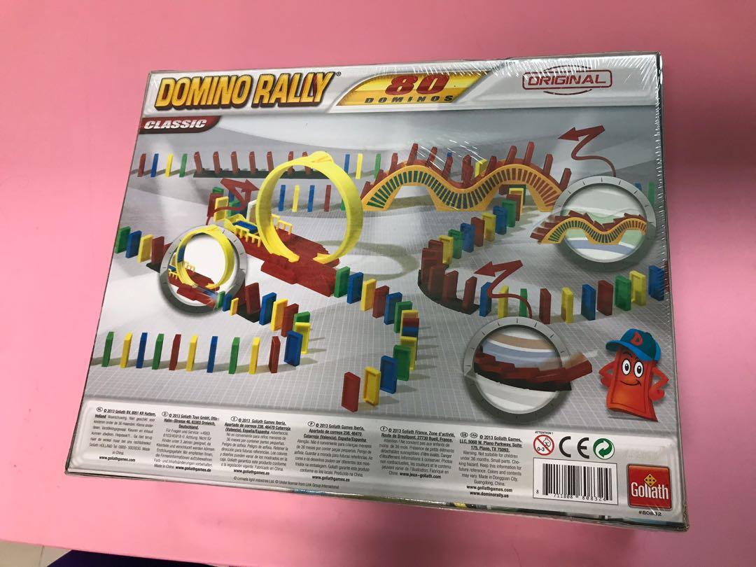Domino Rally Classic 80 pieces, Hobbies & Toys, Toys & Games on Carousell