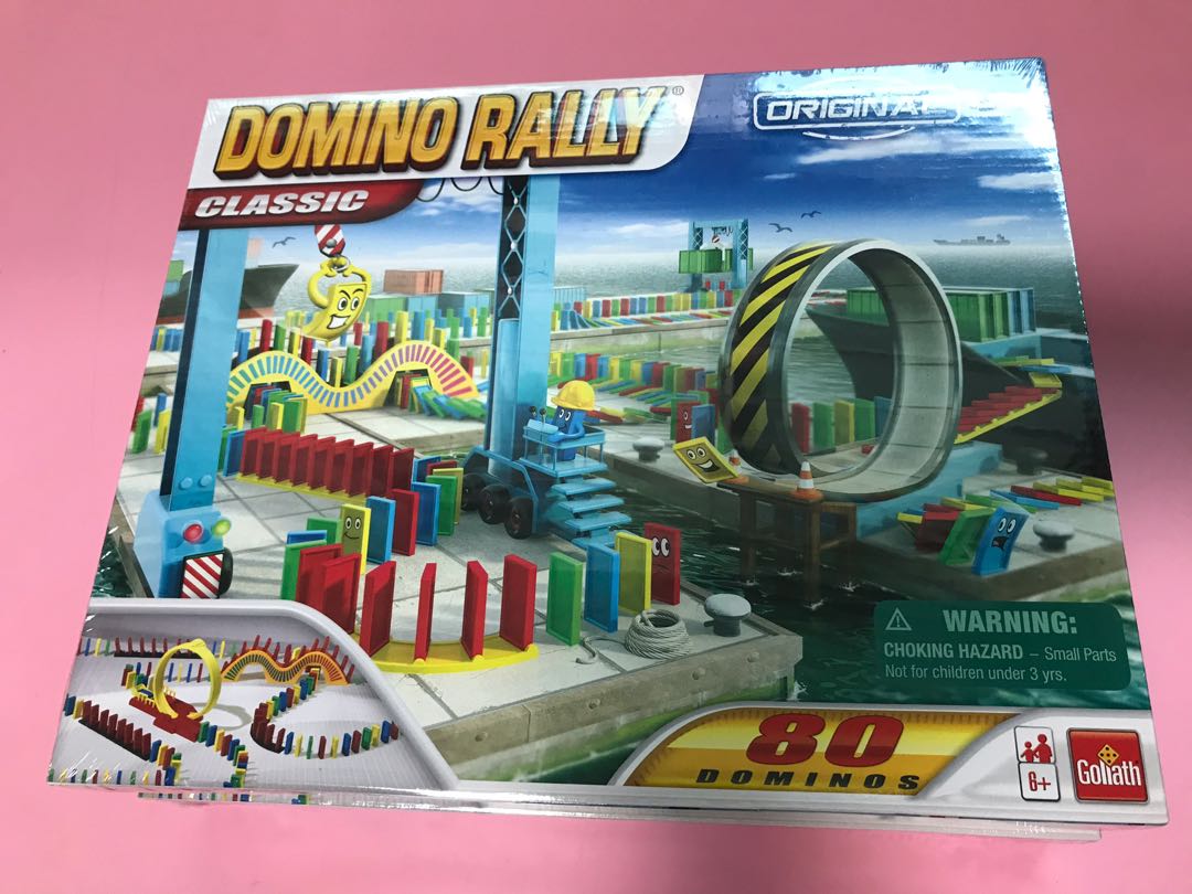 Domino Rally Classic 80 pieces, Hobbies & Toys, Toys & Games on Carousell