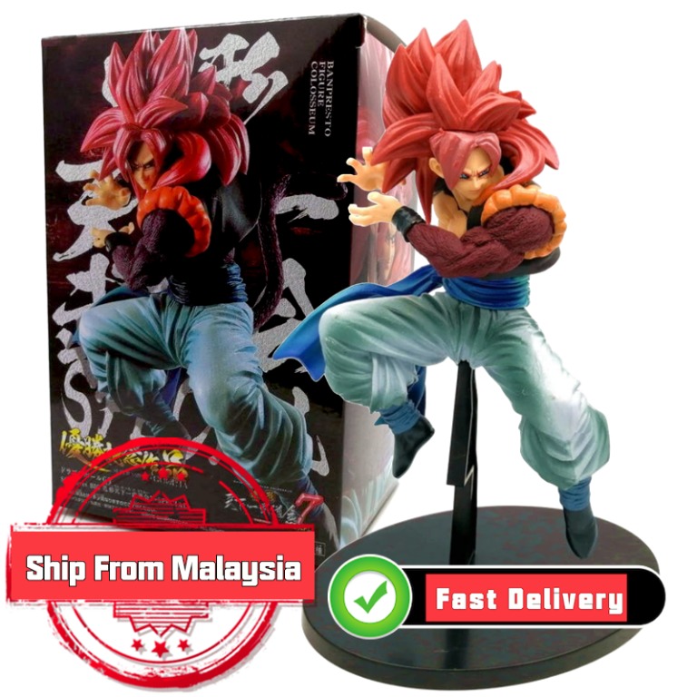 Dragon Ball Super Gogeta Figure toy Fes 7 Fighting Super Saiyan 4 ...