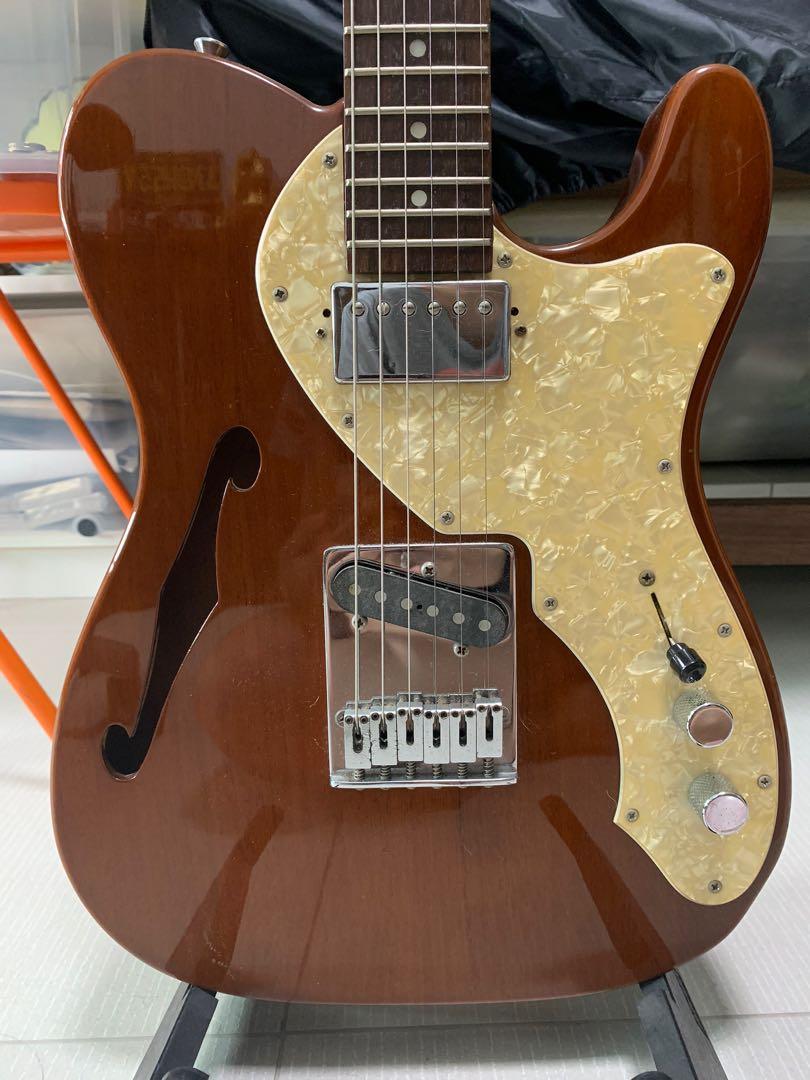 Fender walnut thinline telecaster w/ Gotoh tuners, Hobbies & Toys ...