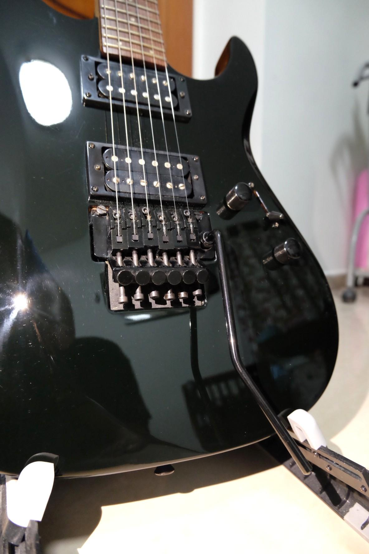 fernandes revolver x mij 24 fret floyd rose guitar, Hobbies & Toys ...