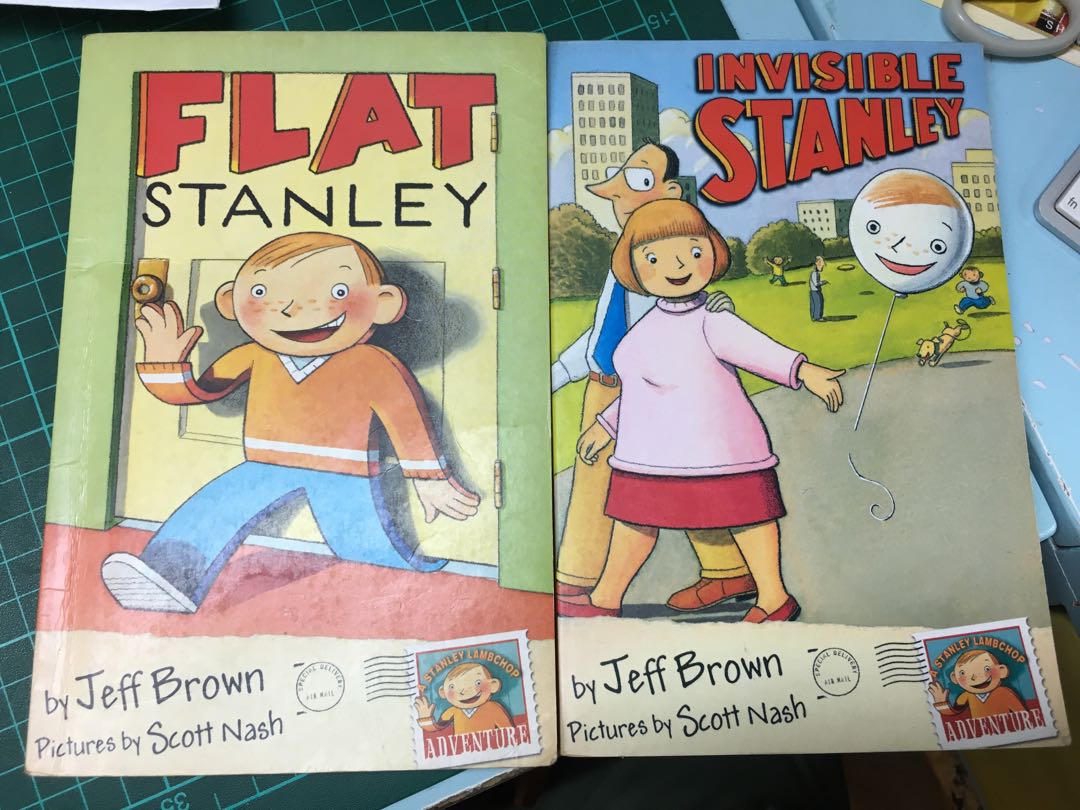 小學英文圖書：Flat Stanley & Invisible Stanley，Captain Fact，Ali Baba and the ...