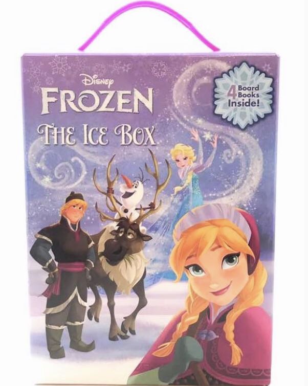 Frozen Ice Box (4 board books), Books & Stationery, Children's Books on ...