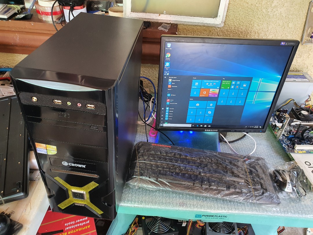 Gaming A4 6300 8gb mem Wifi ready 19 inch Monitor, Computers & Tech ...