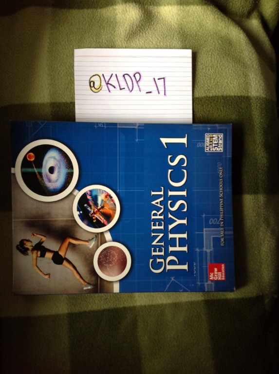 SHS BOOKS - General Physics 1 & 2 McGraw Hill, Hobbies & Toys, Books ...