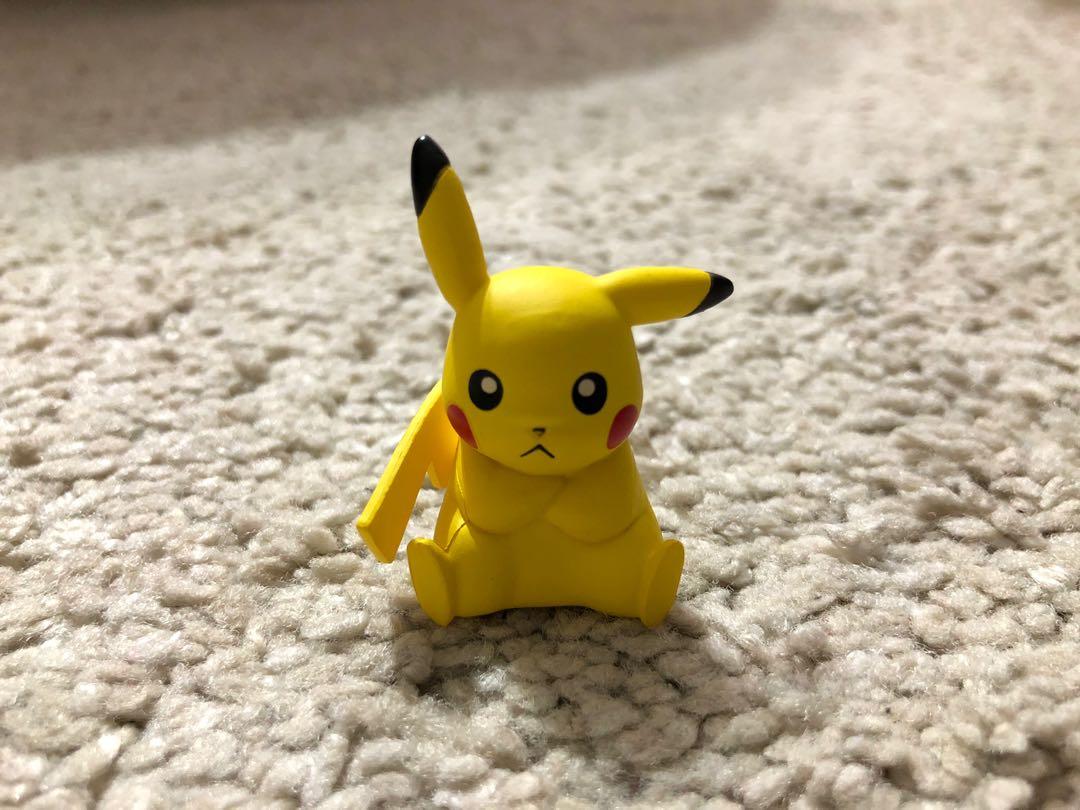 Grumpy Pikachu Figurine, Hobbies & Toys, Toys & Games on Carousell