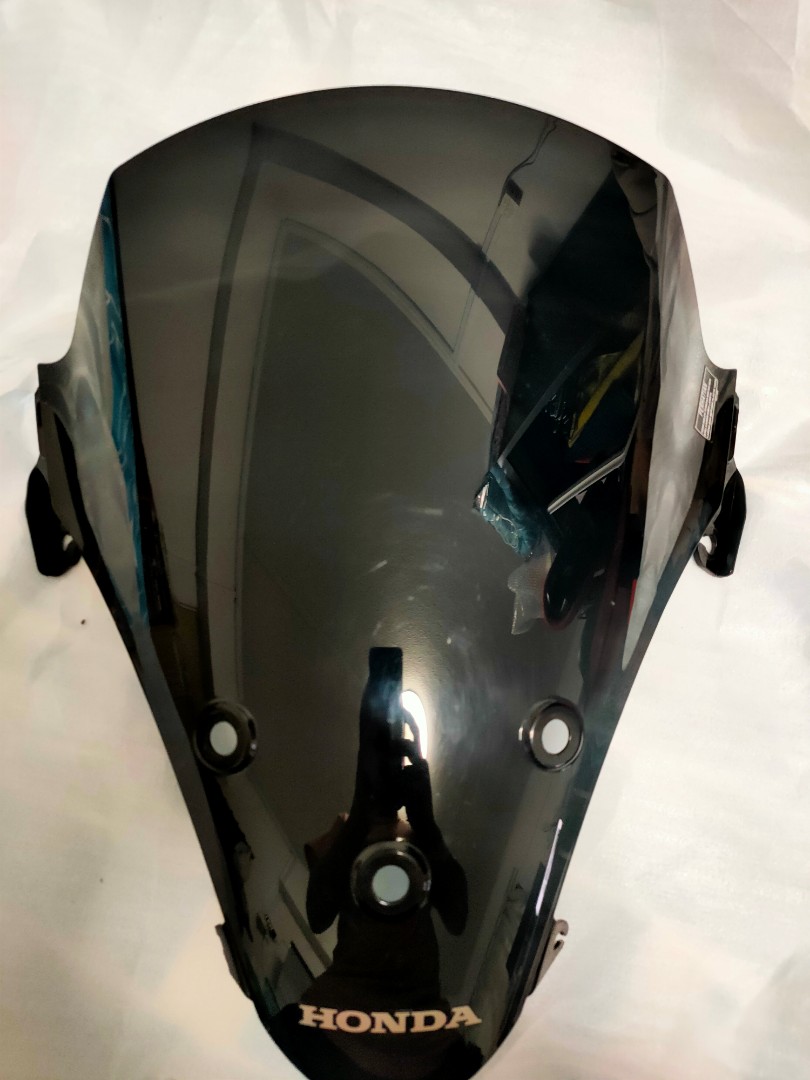 Honda PCX 2019 Original Windshield, Motorcycles, Motorcycle Accessories ...