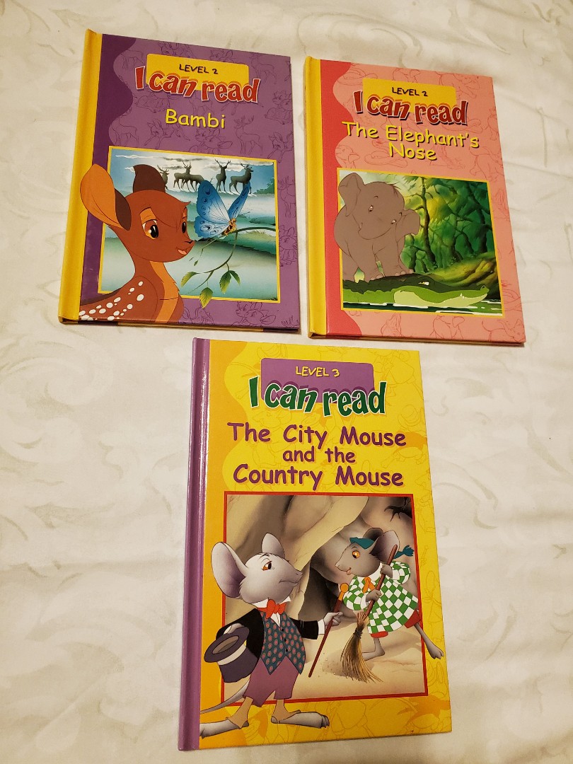 I can read (levels 1-3) 4 books/ Spot's set (book + CD), 興趣及遊戲, 書本 & 文具 ...
