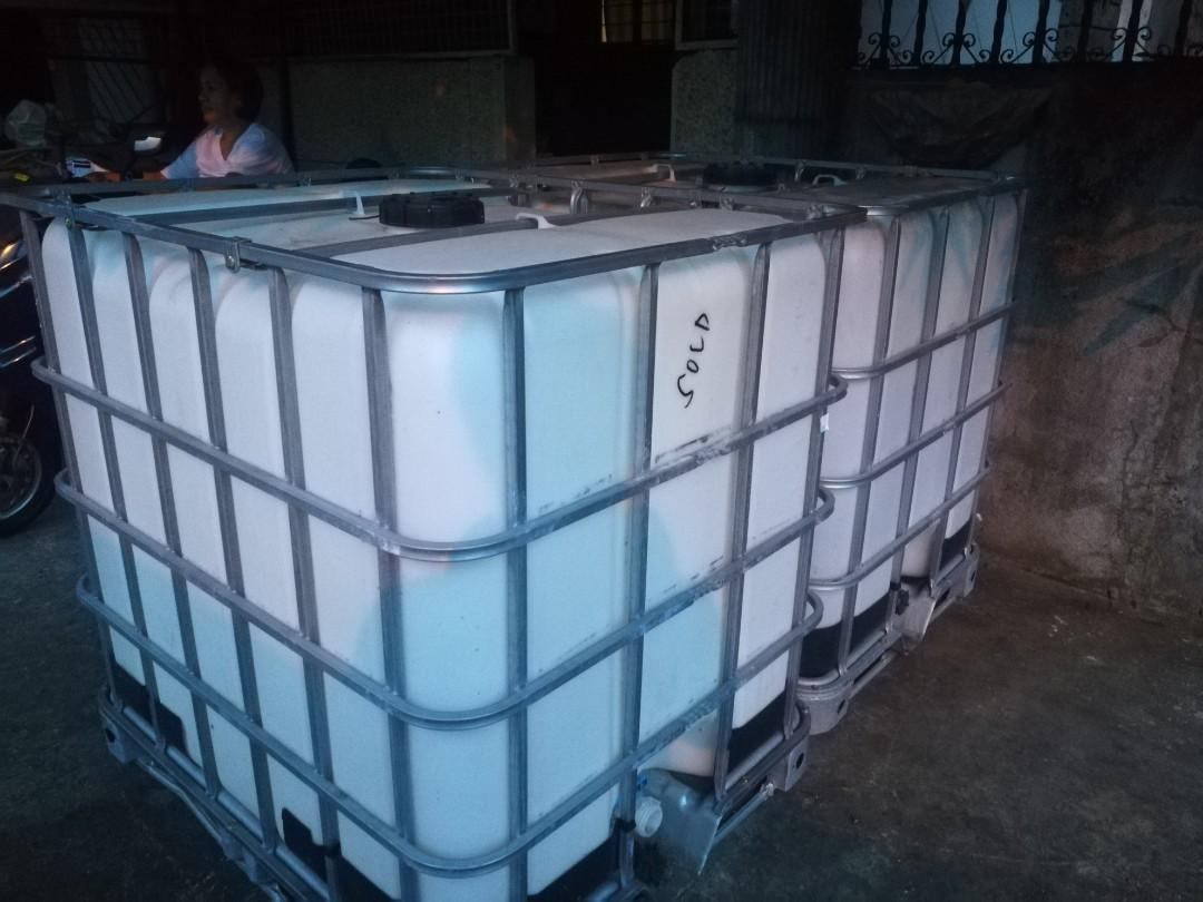 IBC TANK FREE DELIVERY WITHIN METRO MANILA, Furniture & Home Living ...
