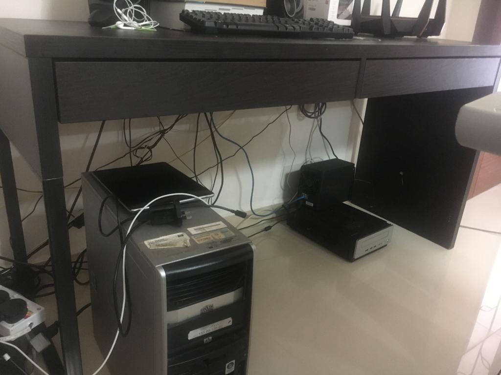 IKEA Study & Computer Table 140x75 cm, Furniture & Home Living ...