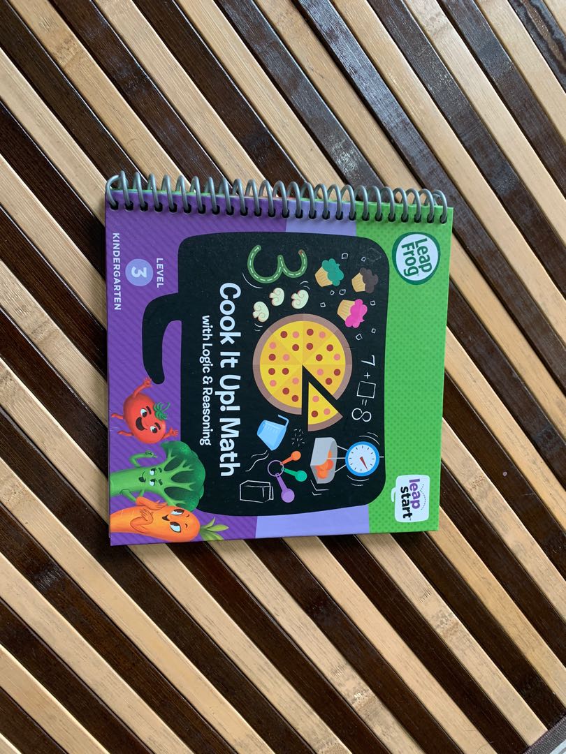 LEAP FROG LEAP START BOOK - COOK IT UP MATH, Hobbies & Toys, Toys ...