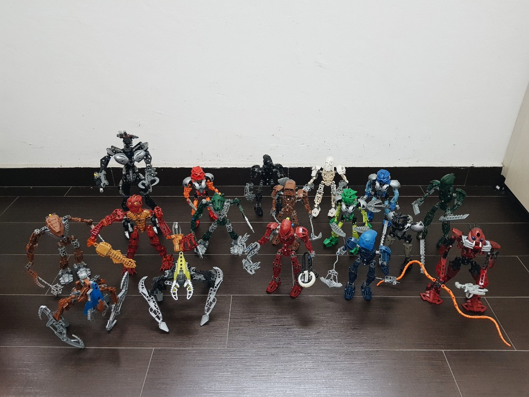 Lego Bionicles, Hobbies & Toys, Toys & Games on Carousell