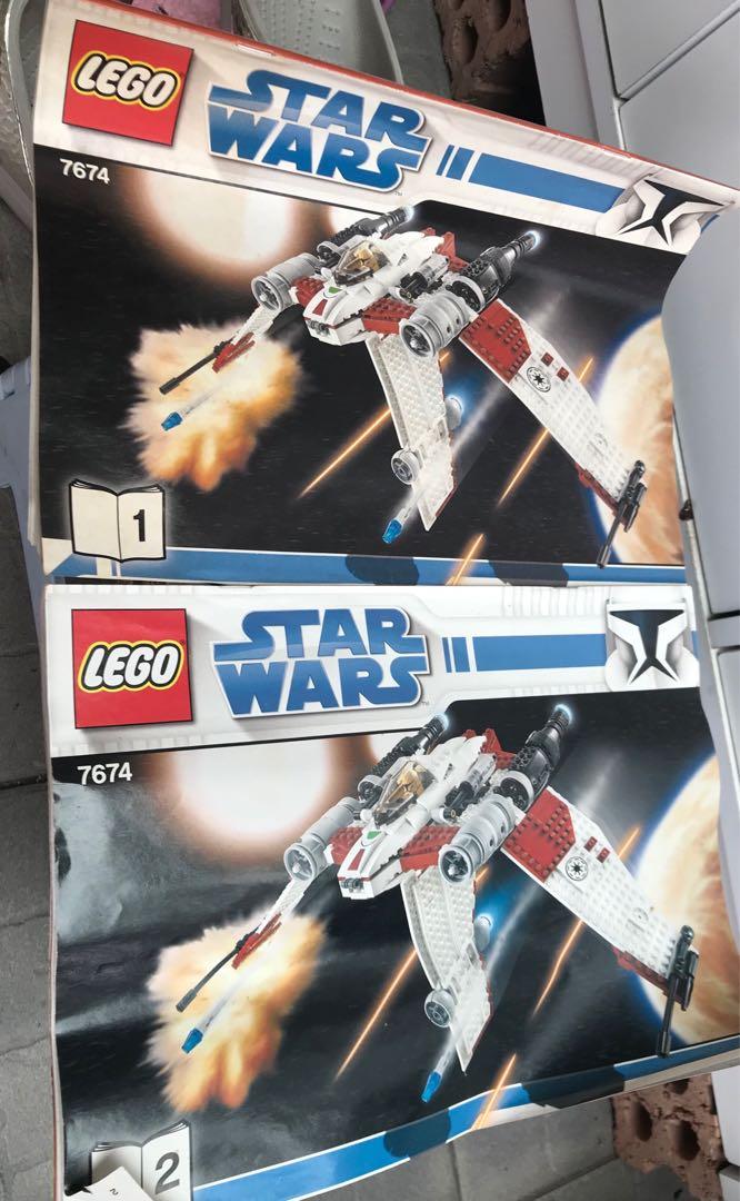 LEGO Star Wars 7674 v-19 torrent fighter, Hobbies & Toys, Toys & Games ...