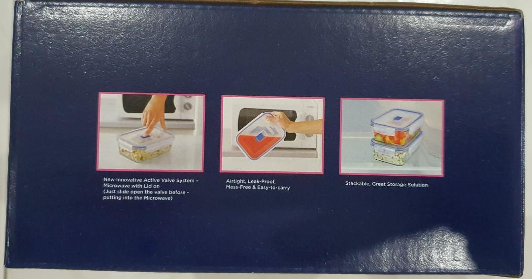 Luminarc PureBox Active 82cl / 2.27oz Microwave Container with Lid ...