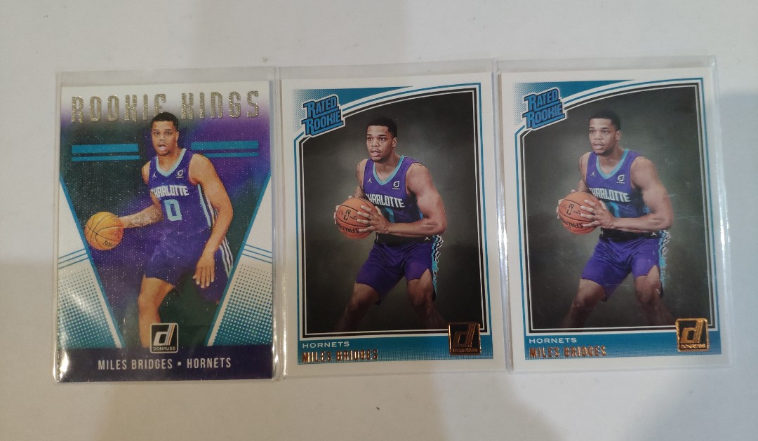Miles Bridges Rookie Cards NBA Cards for Sale, Hobbies & Toys, Toys ...
