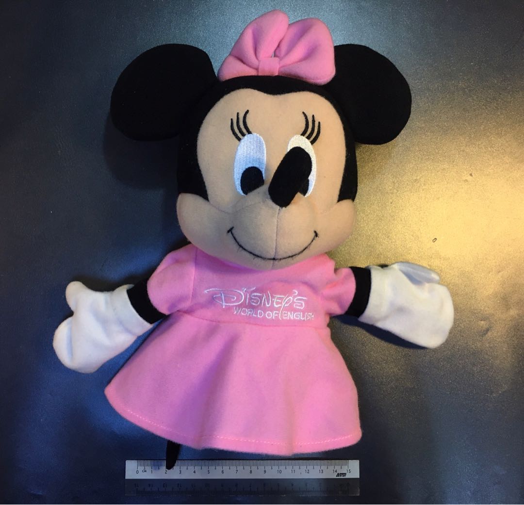 Minnie Mouse Hand puppet (Disney’s World of English by World Family ...
