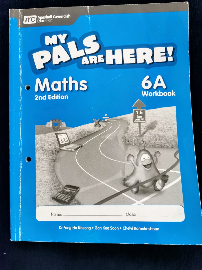 My Pals Maths 6A workbook, Buku & Alat Tulis, Buku Pelajaran di Carousell