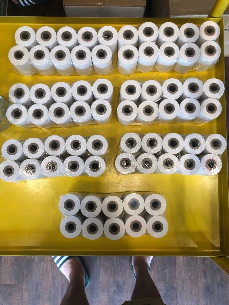 Nets terminal receipt roll (57x40x12mm), Everything Else on Carousell