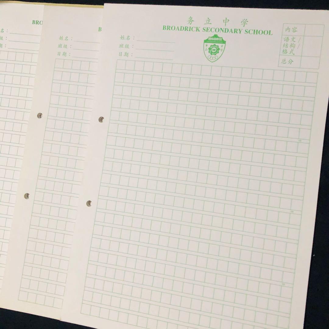 Notebook, foolscap, graph paper, Books & Stationery, Stationery on ...