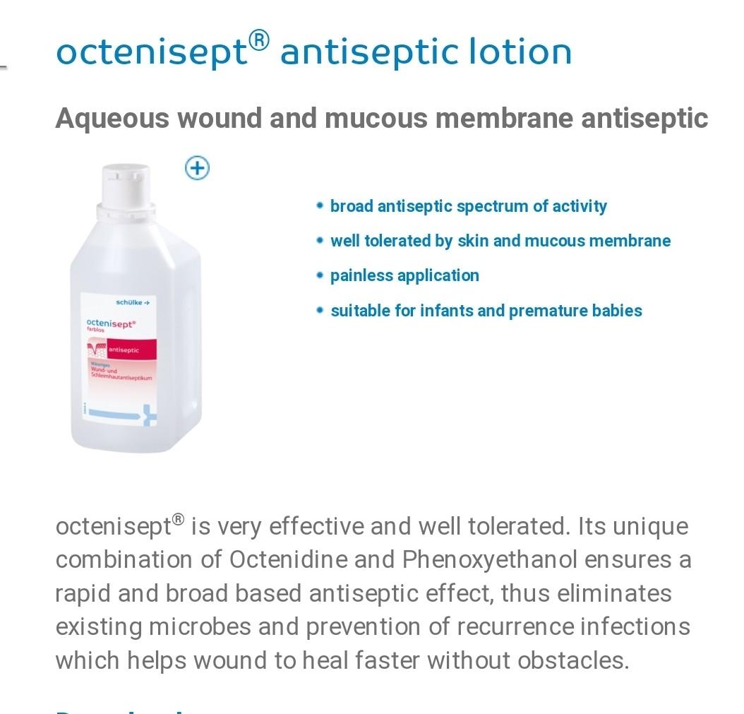 Octenisept Antiseptic lotion, Everything Else on Carousell