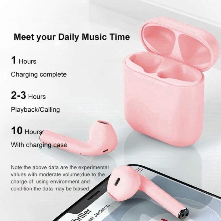 Original Inpods 12 Airpods TWS Wireless Earphone Bluetooth Macaron ...