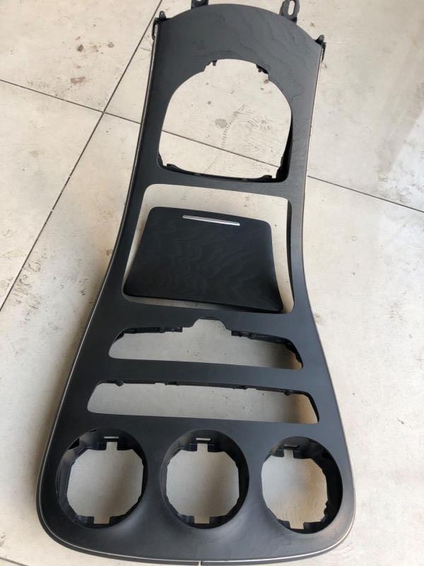 Original Mercedes Black Ash Wood Console for C-Class W205, GLC-Class ...