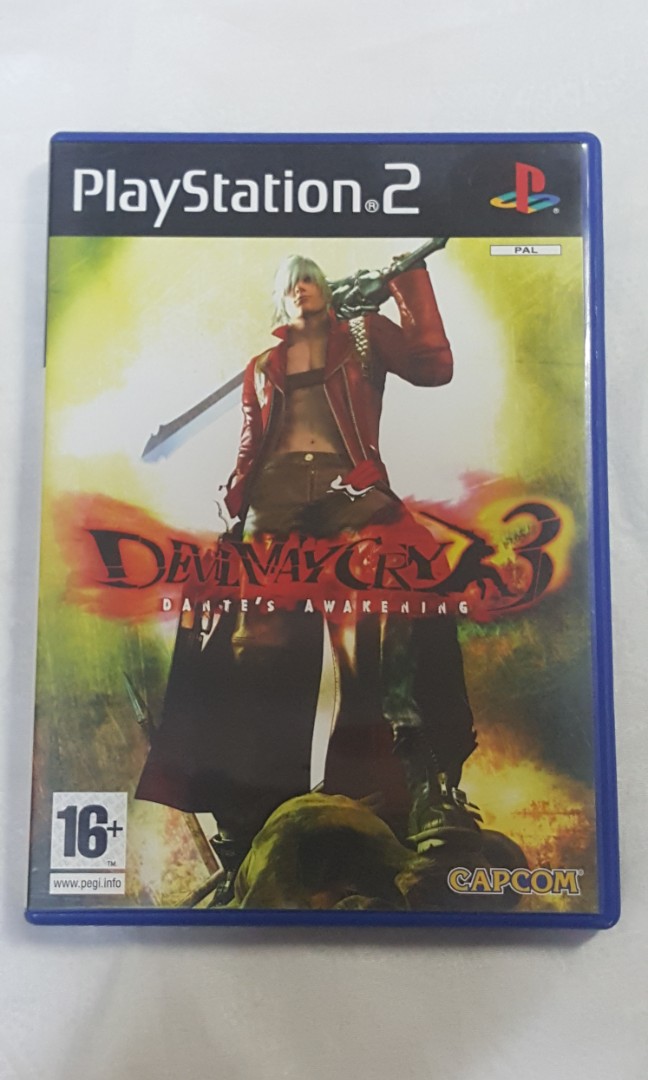 PlayStation 2 PS2 Devil May Cry 3 Dante's Awakening PAL, Video Gaming ...