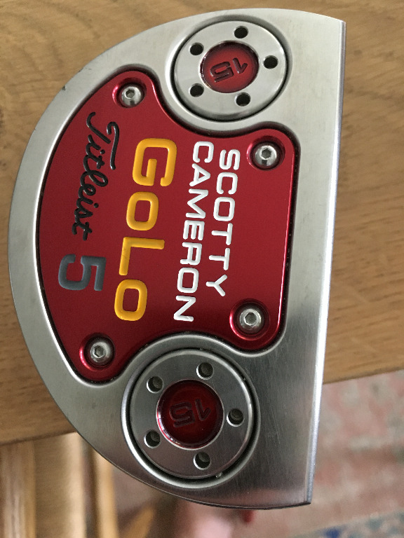 Scotty Cameron Golo 5 putter, Sports, Sports & Games Equipment on Carousell