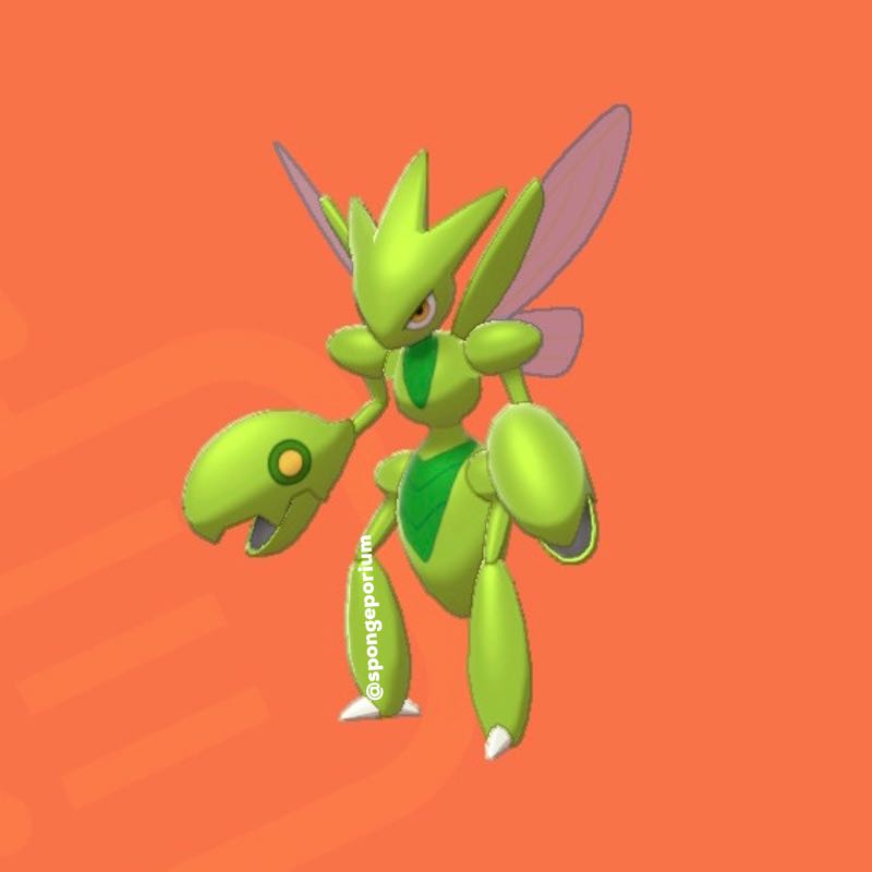 Shiny Scizor (Pokemon Sword & Shield), Video Gaming, Gaming Accessories ...