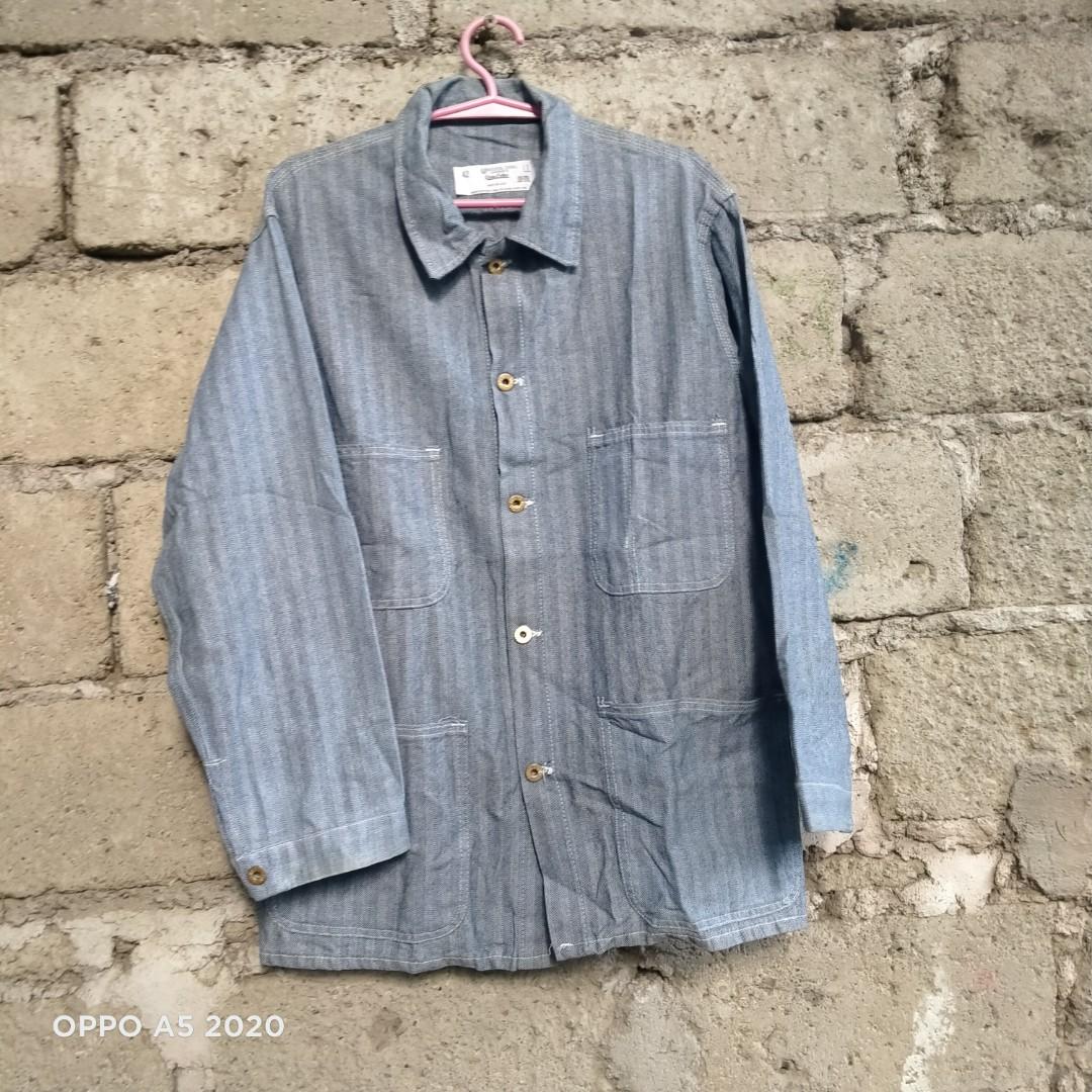 stone cutter chore jacket, Men's Fashion, Coats, Jackets and Outerwear on Carousell