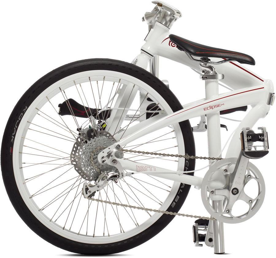 TERN ECLIPSE P9 24" 摺車Folding Bike- WHITE/RED 白紅(DR) 高階24吋折疊單車, 運動產品, 單車及配件, 單車 - Carousell
