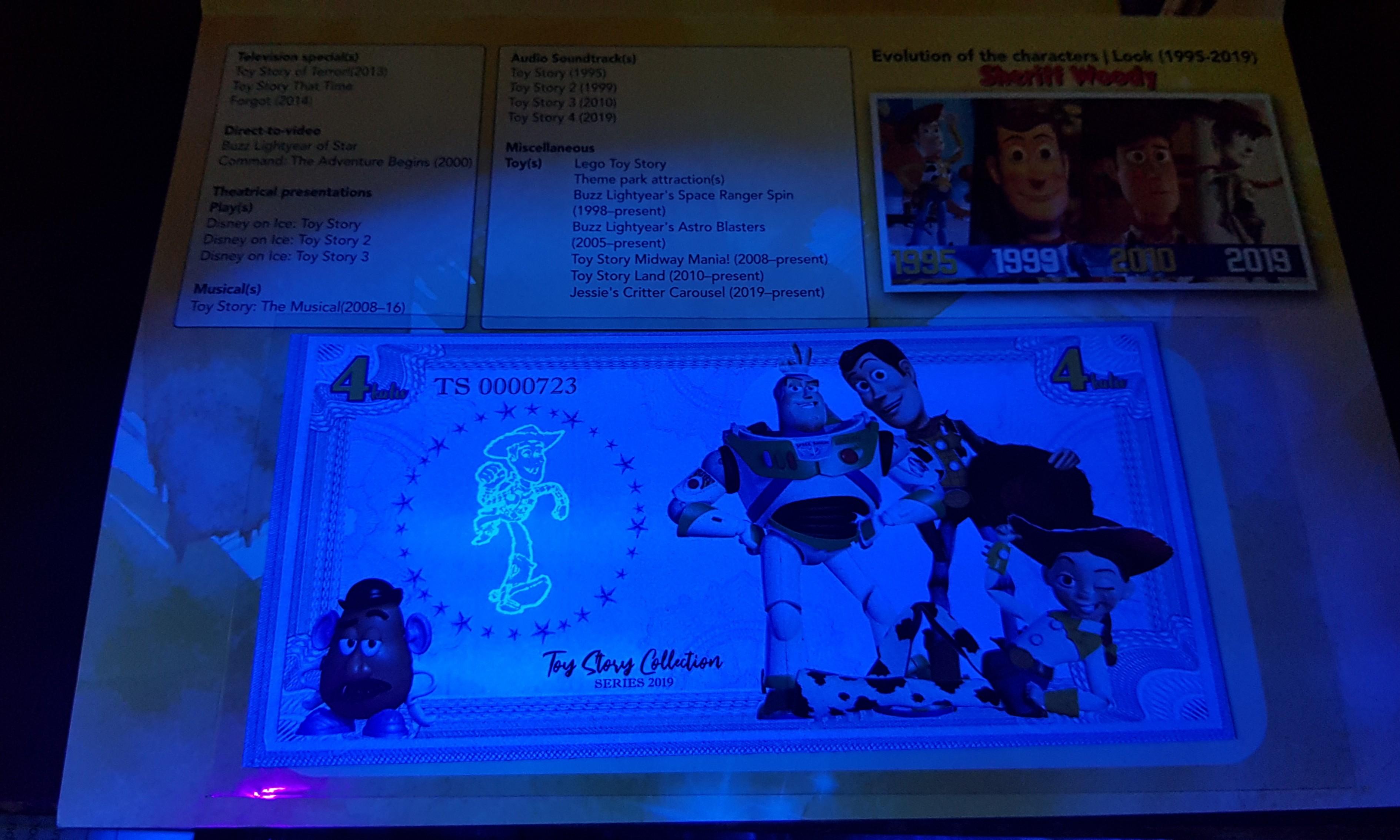 Toy story commemorative note gift present, Hobbies & Toys, Memorabilia ...