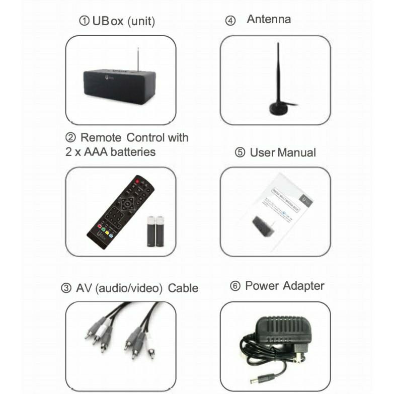 UBox 8 in 1, Audio, Portable Music Players on Carousell