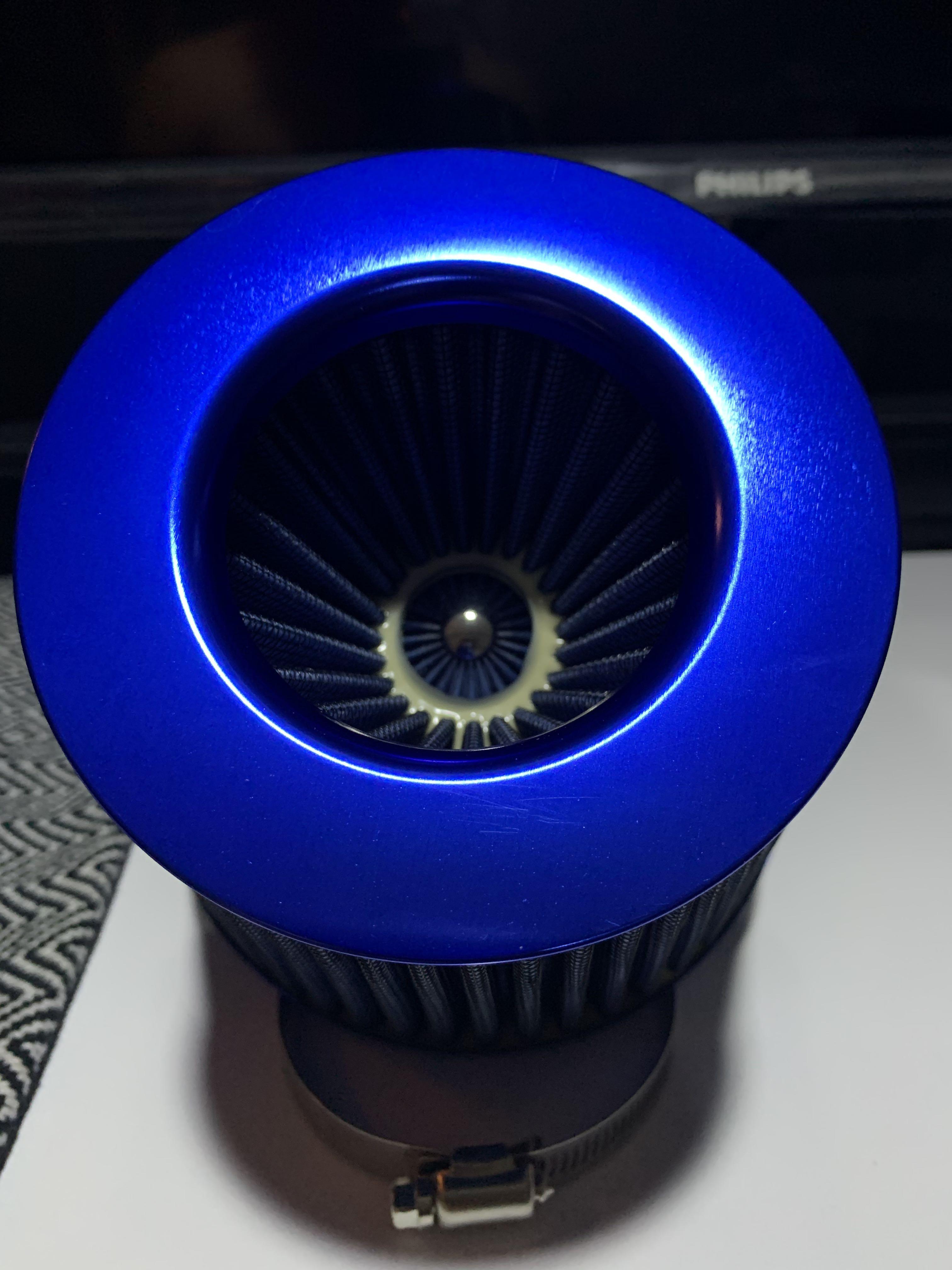 Universal open pod air filter, Car Accessories, Accessories on Carousell