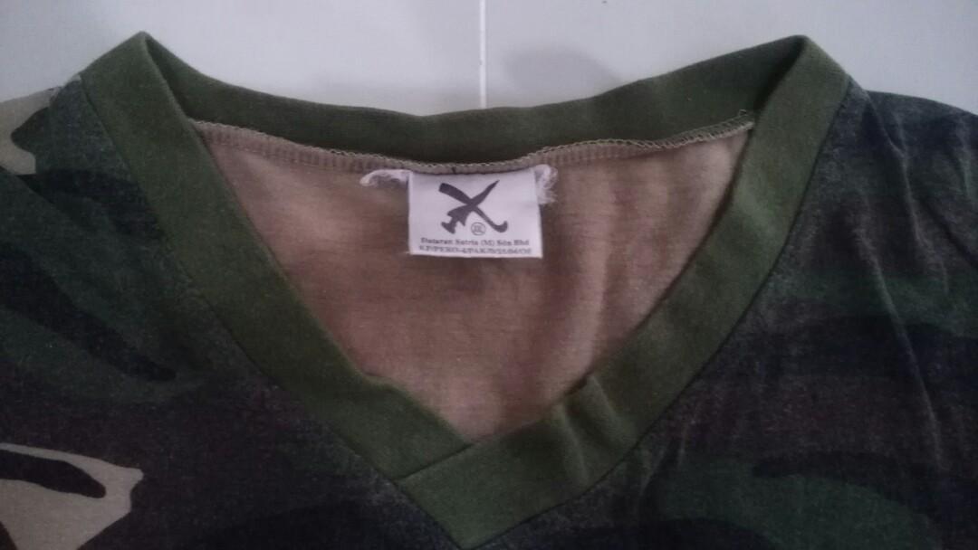vintage askar melayu baju camo, Men's Fashion, Tops & Sets, Tshirts ...