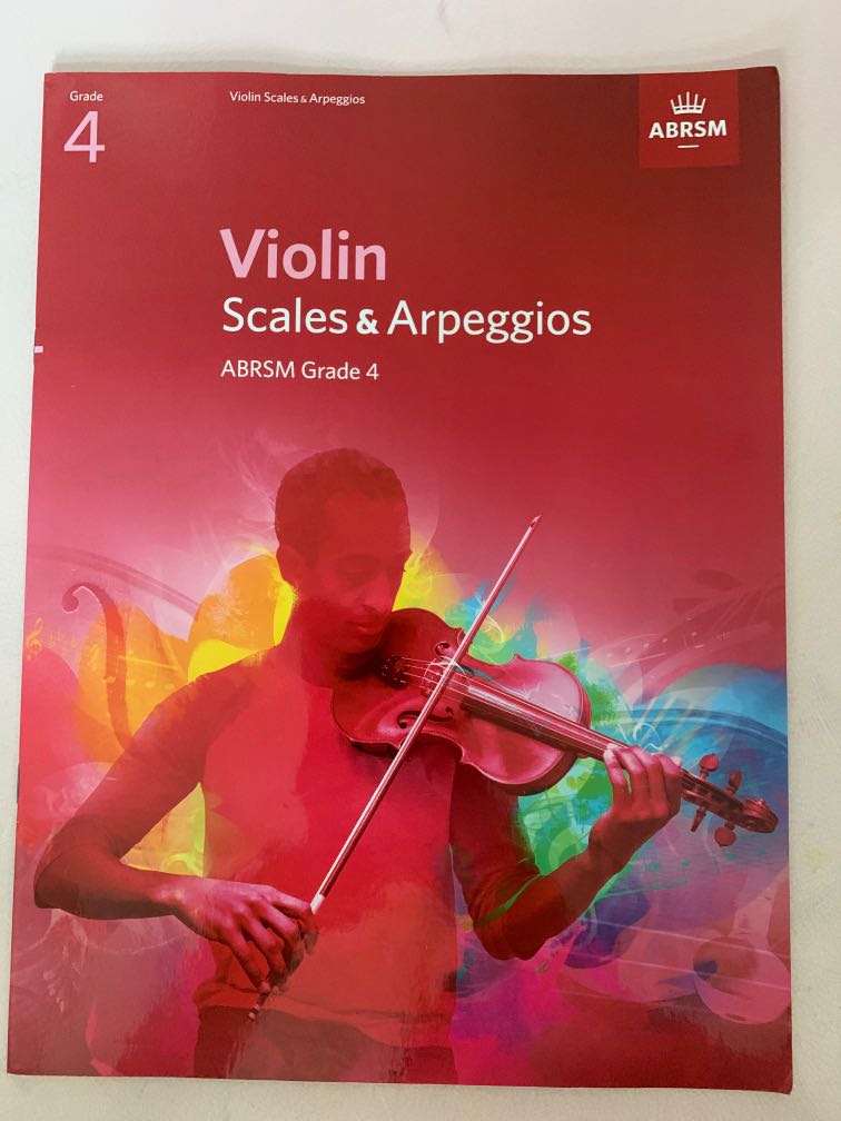 Violin Grade 4 Scales & Arpeggios, 興趣及遊戲, 手作＆自家設計, 文具 - Carousell