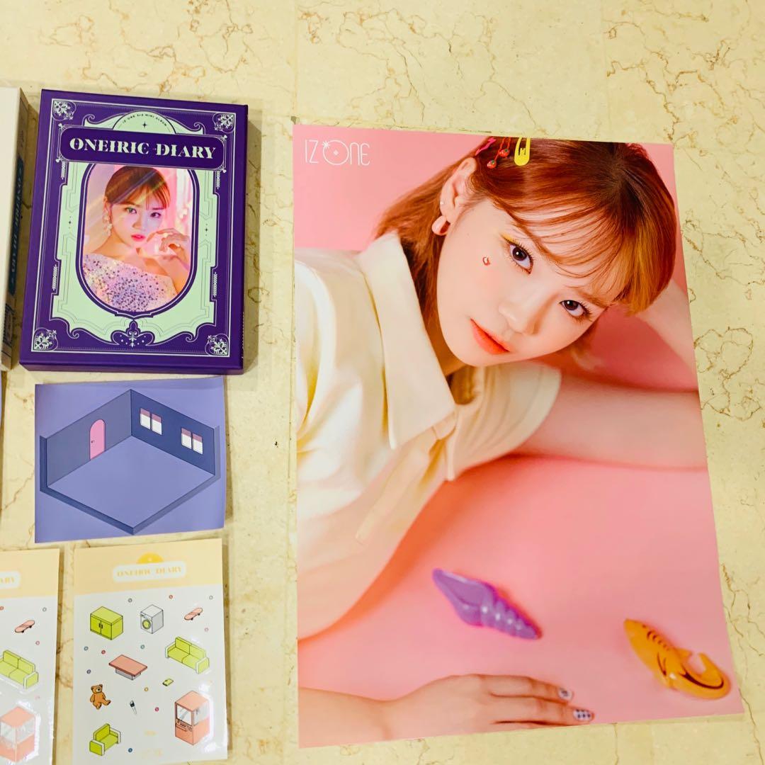 [WTS/WTT] IZ*ONE IZONE ONEIRIC DIARY ALBUM + PHOTOCARDS [FANTASY+DIARY+3D+KIHNO VER, eunbi ...