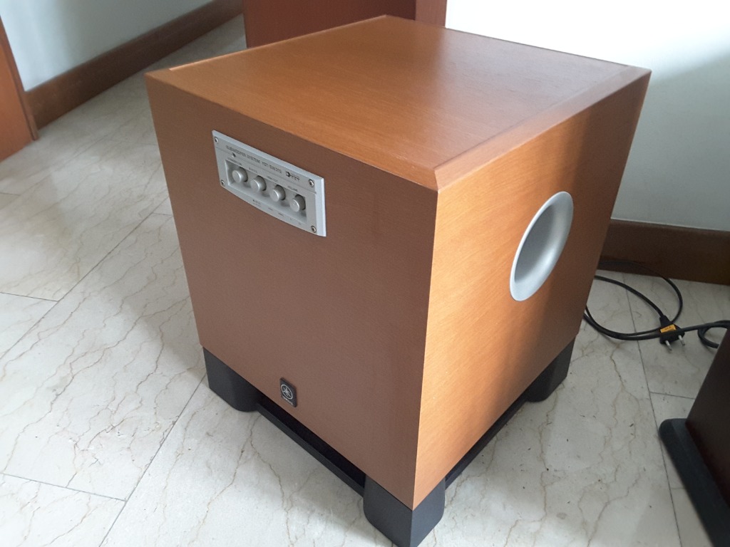 YAMAHA YST SW315 active subwoofer home theater, Audio, Soundbars ...