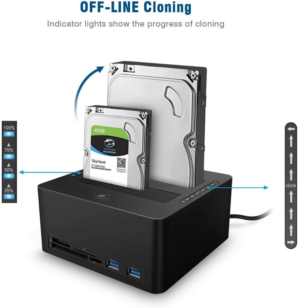 (Z171C)Ronsen Alpha Hard Dribe Docking Station, Computers & Tech, Parts ...