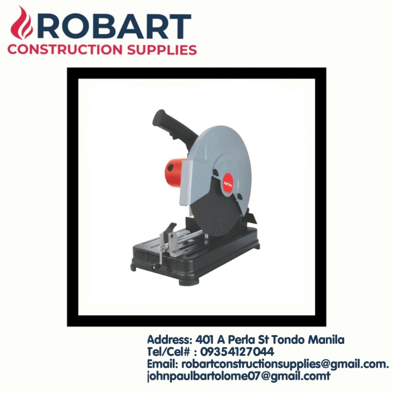 Zekoki Cut Off Machine 255mm, Commercial & Industrial, Industrial ...