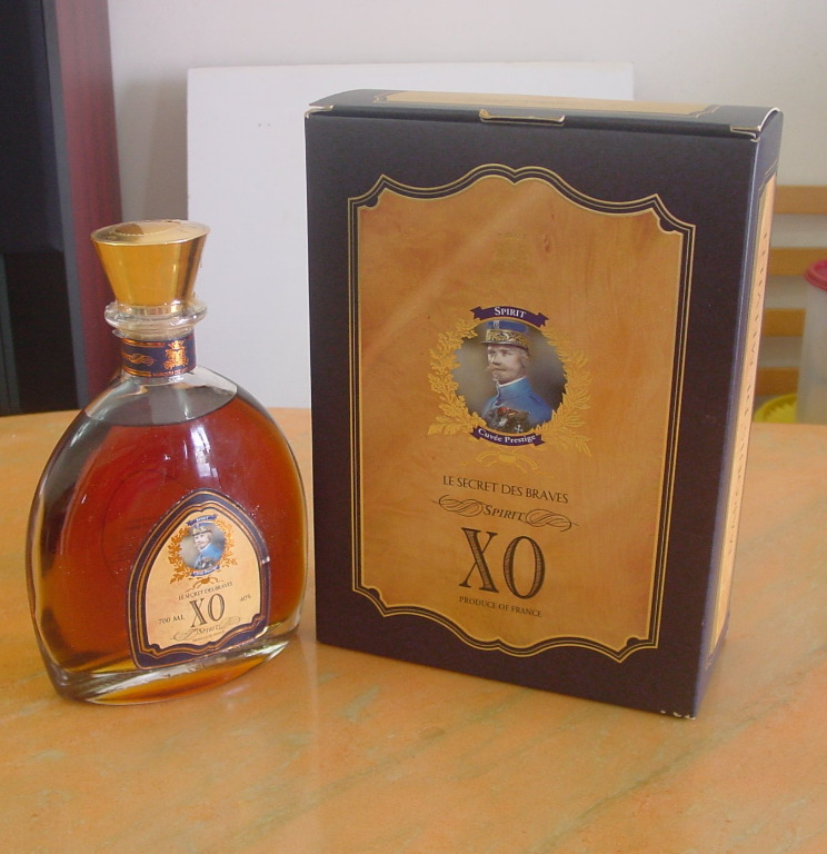 法國名釀 MARQUIS DE MELVILLE XO酒 "SPIRIT" LE SECRET DES BRAVES 700ml, 嘢食 ...