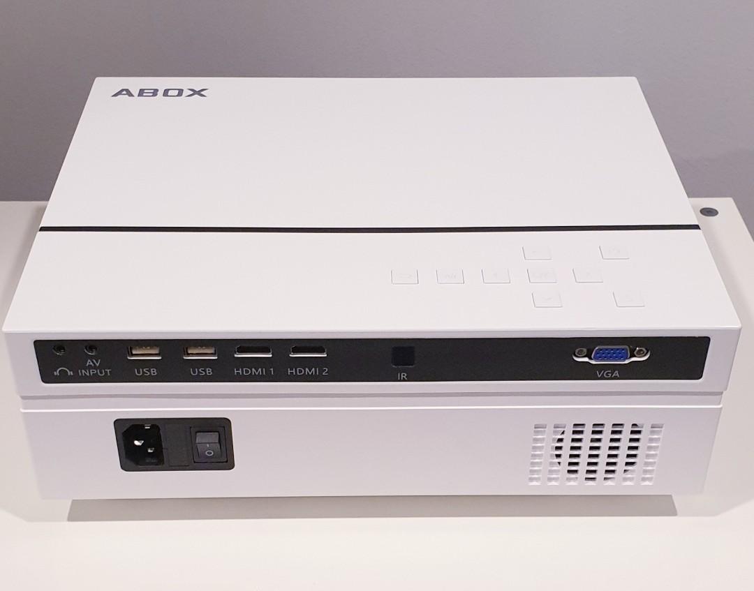 Abox Home Theater Projector A6 with Screen Projector, TV & Home ...