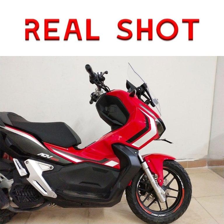 ADV150 rim sticker set decal ADV 150 HONDA, Motorcycles, Motorcycle ...