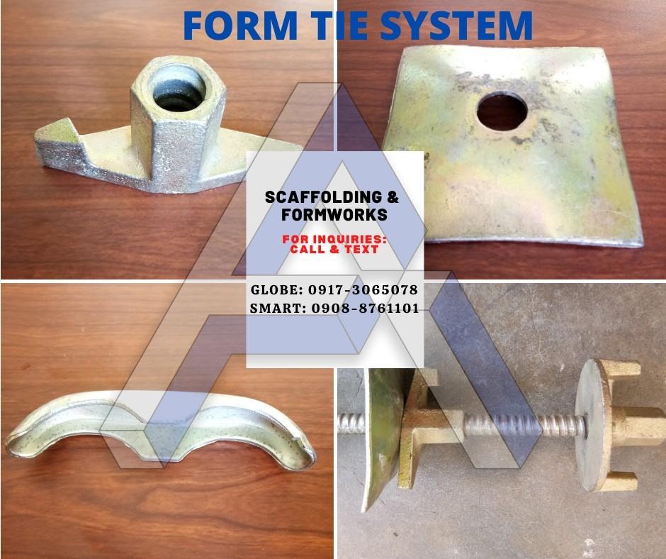 Aluma Beam Scaffolding G.I Pipe Swivel Fixed Clamp Basejack U-Head ...