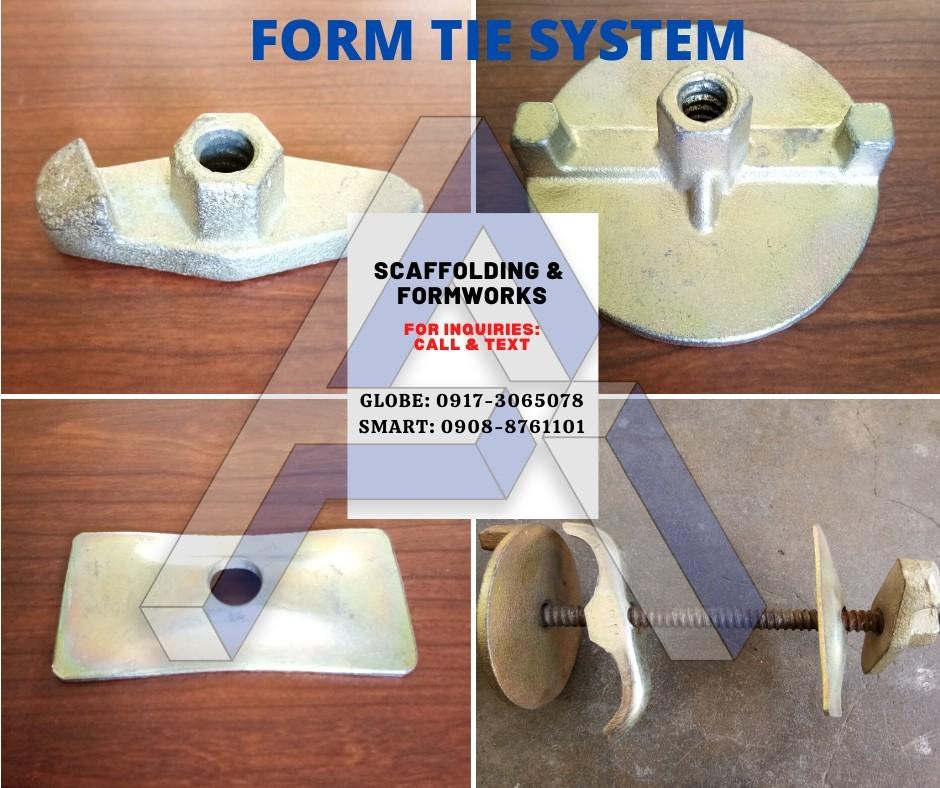 Aluma Beam Scaffolding G.I Pipe Swivel Fixed Clamp Basejack U-Head ...