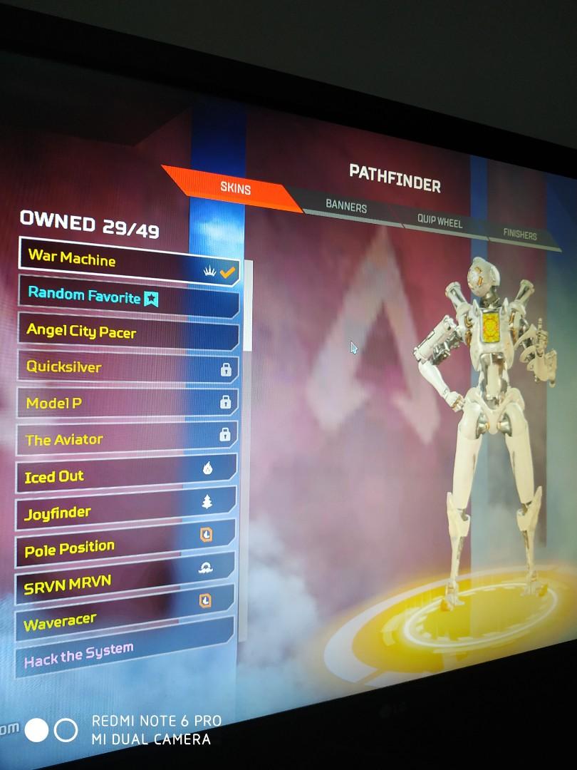Apex Legends STACKED Account Wraith Heirloom!, Video Gaming, Gaming ...