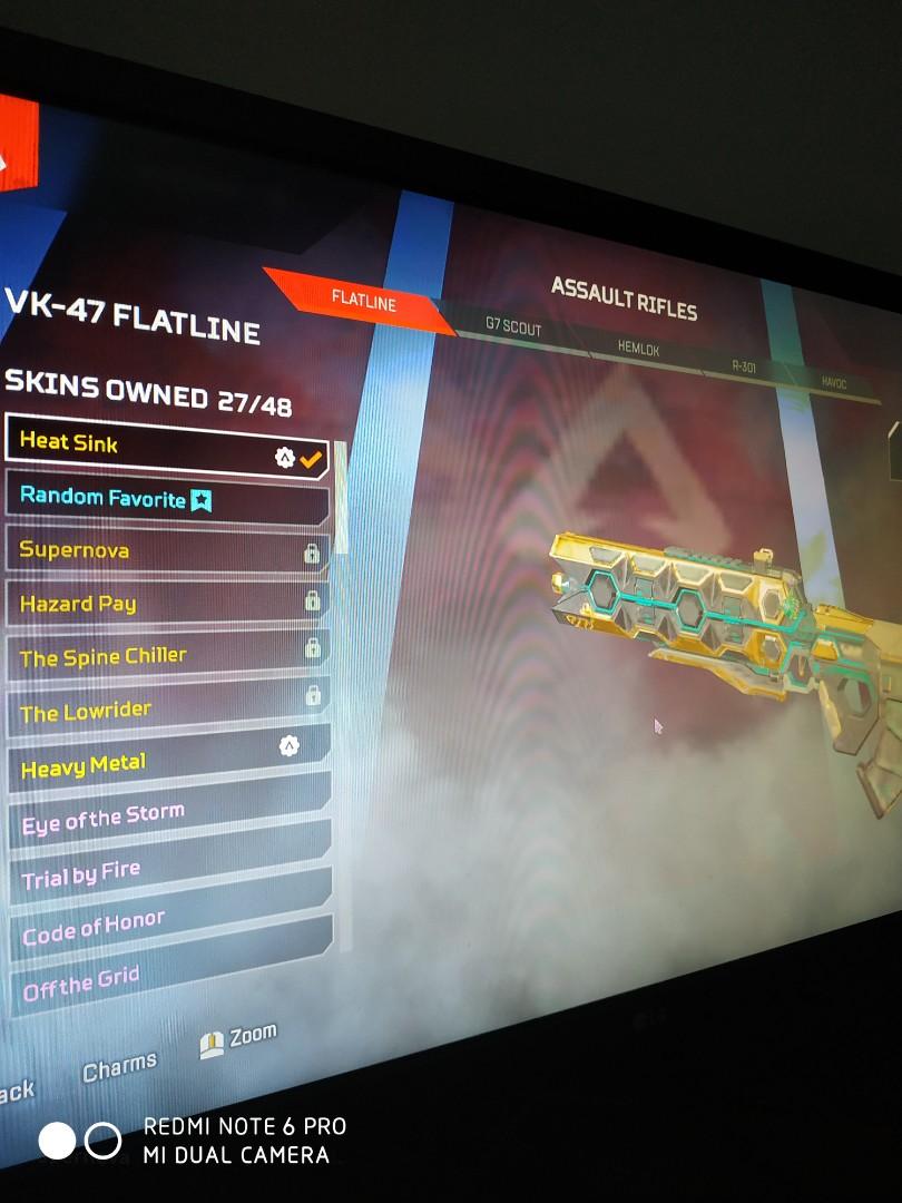 Apex Legends STACKED Account Wraith Heirloom!, Video Gaming, Gaming ...