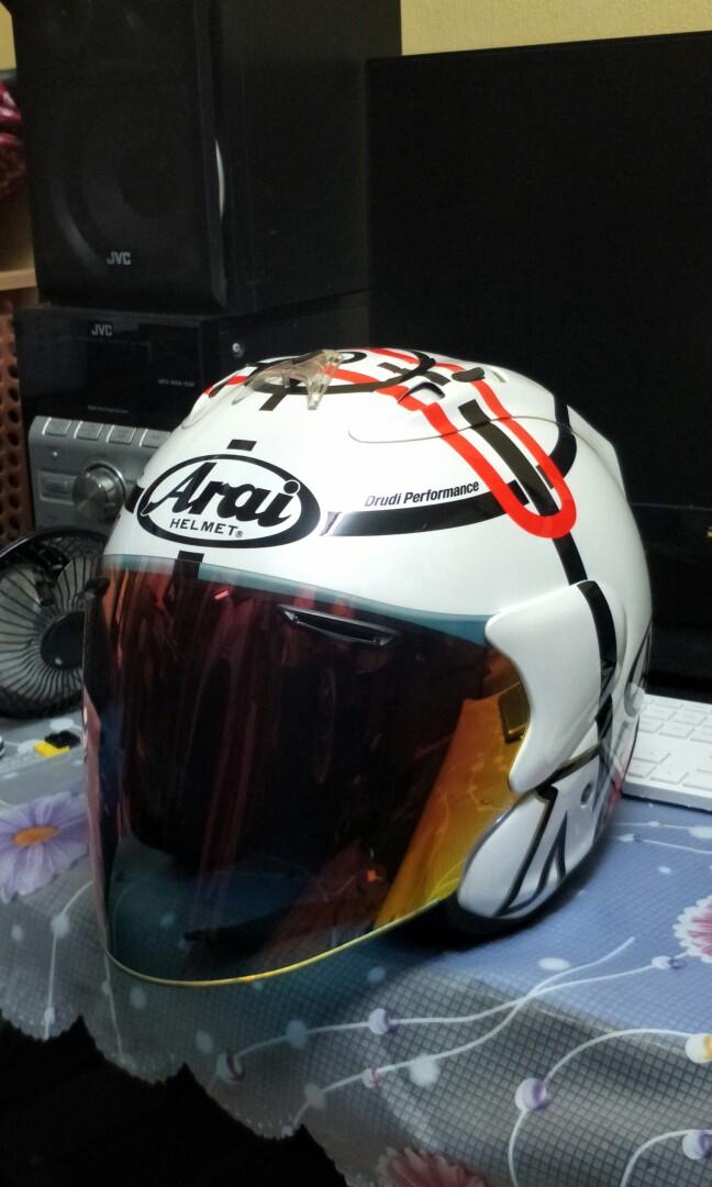 Arai SZ Ram 4 Nitro Nori, Motorbikes on Carousell