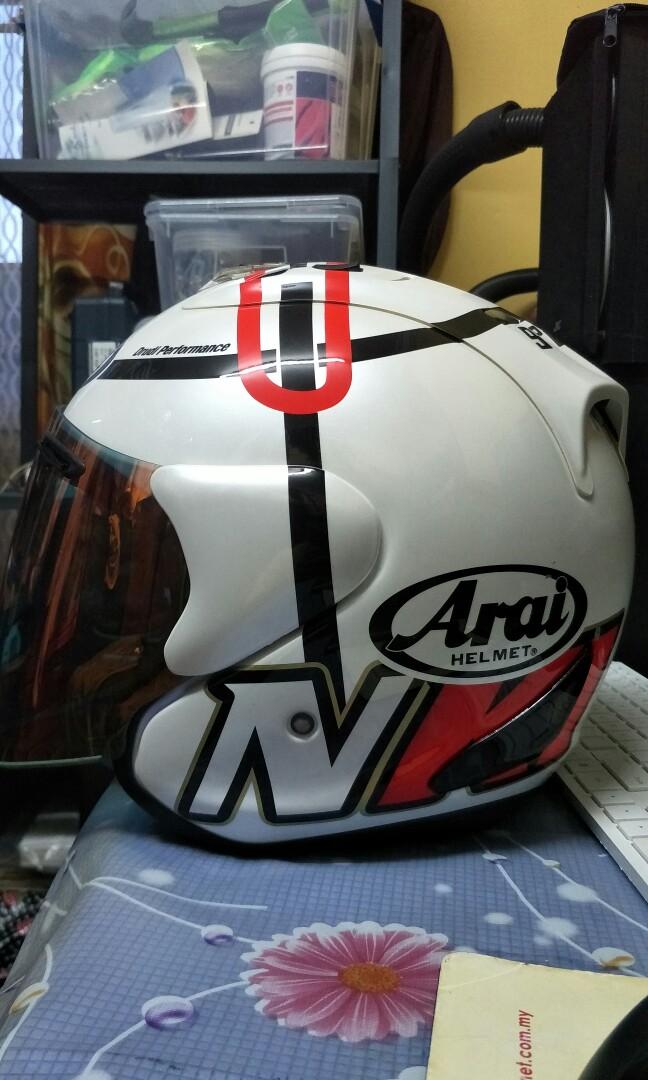 Arai SZ Ram 4 Nitro Nori, Motorbikes on Carousell